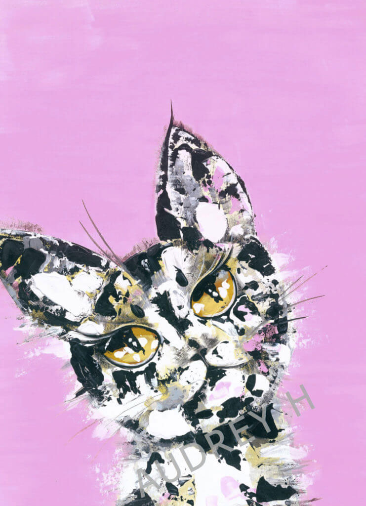 AUDREY HAMILTON ART | HER CAT – Audrey Hamilton Art